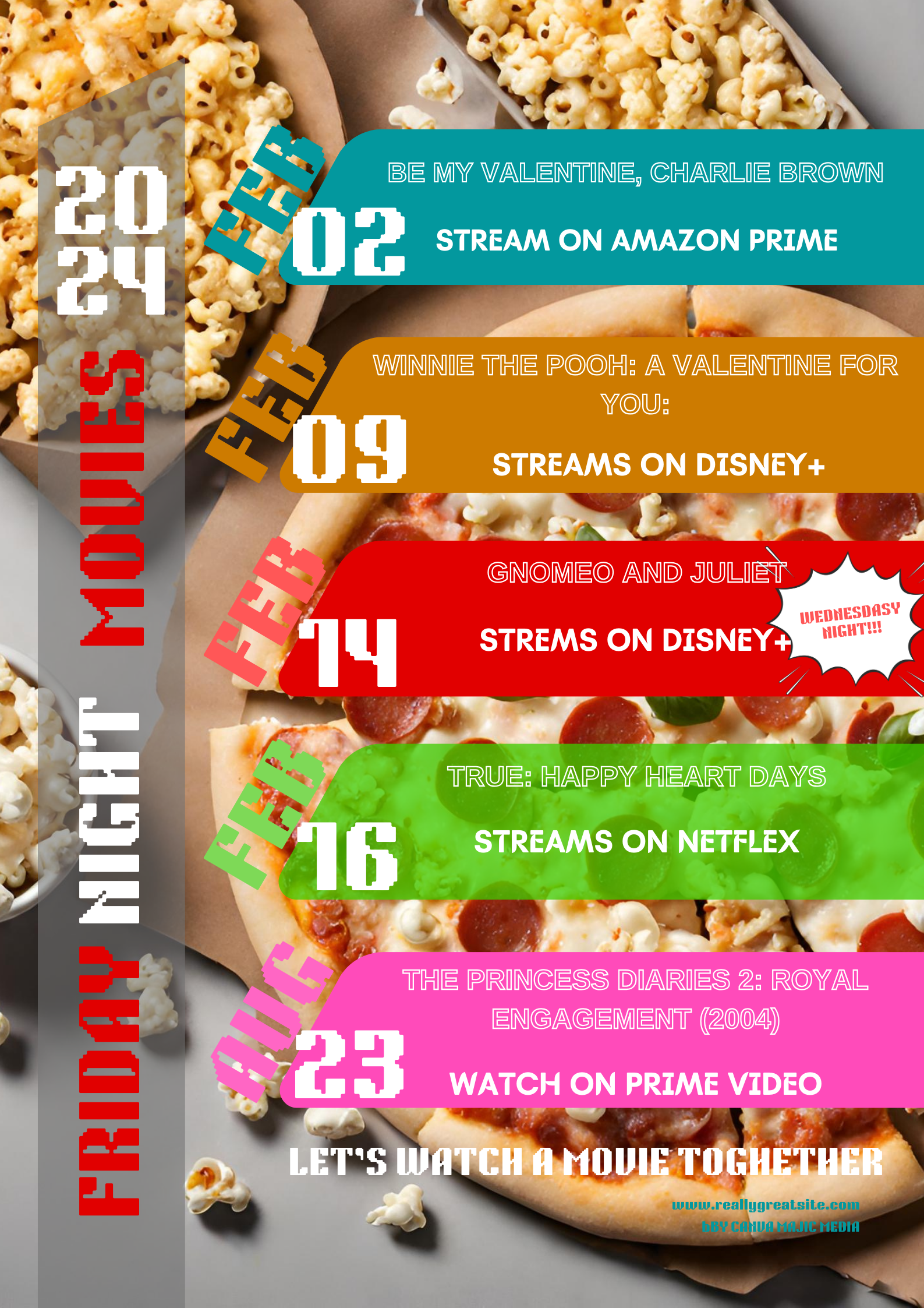 FRIDAY NIGHT MOVIES – Children's Spot
