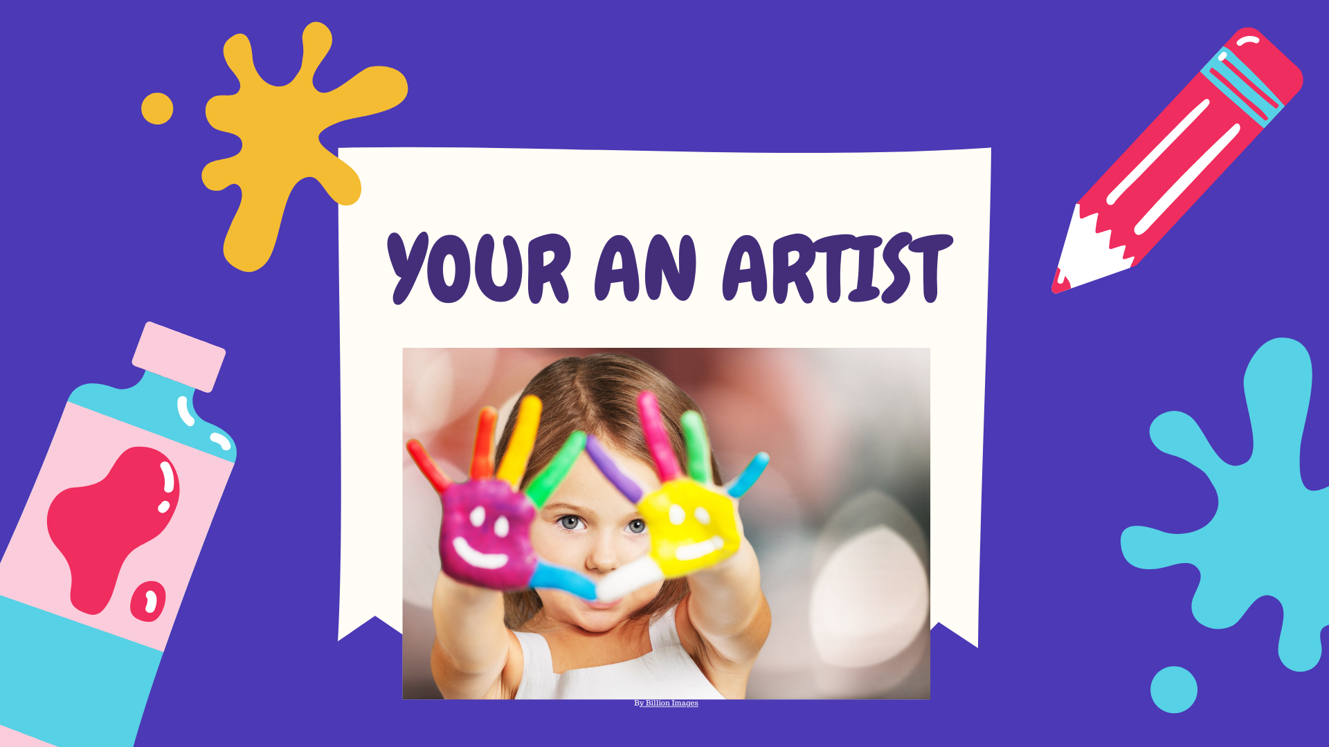 April Art Project – Children's Spot