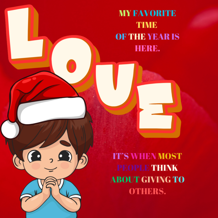 MY FAVORITE TIME OF THE YEAR – Children's Spot